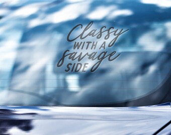 Savage Car Decal - Etsy