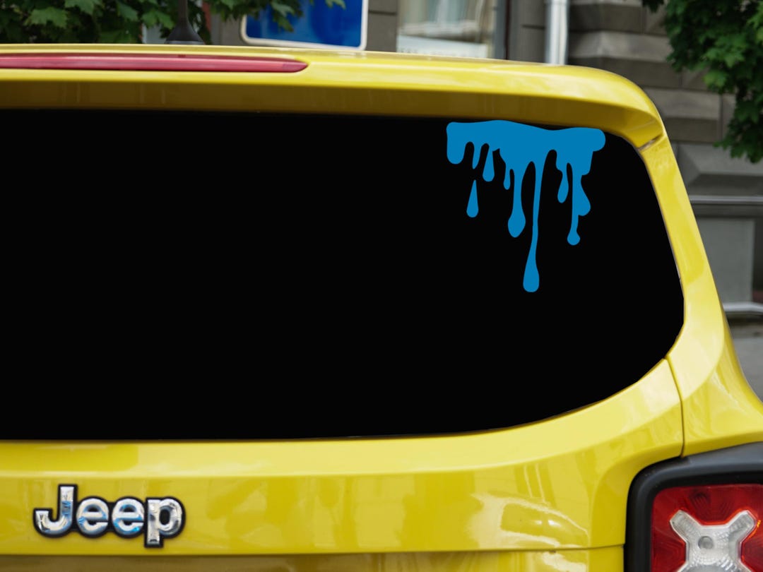 Blood Drips or Slime Drips Decal (#5) | Blood Splatter | Horror Fans ...