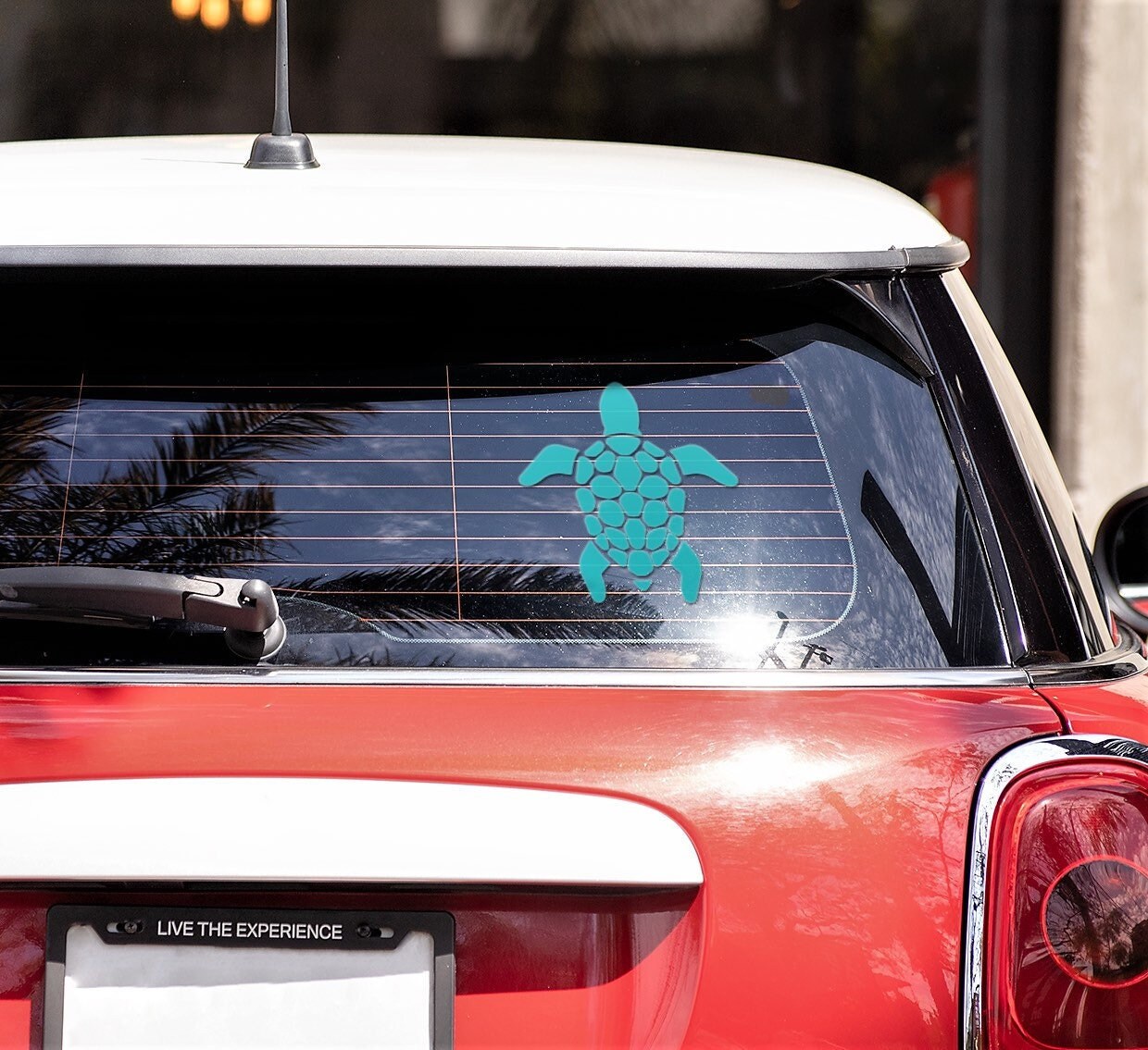 Sea Turtle Car Decal Window Decal Bumper Sticker Turtle Decal Sticker ...