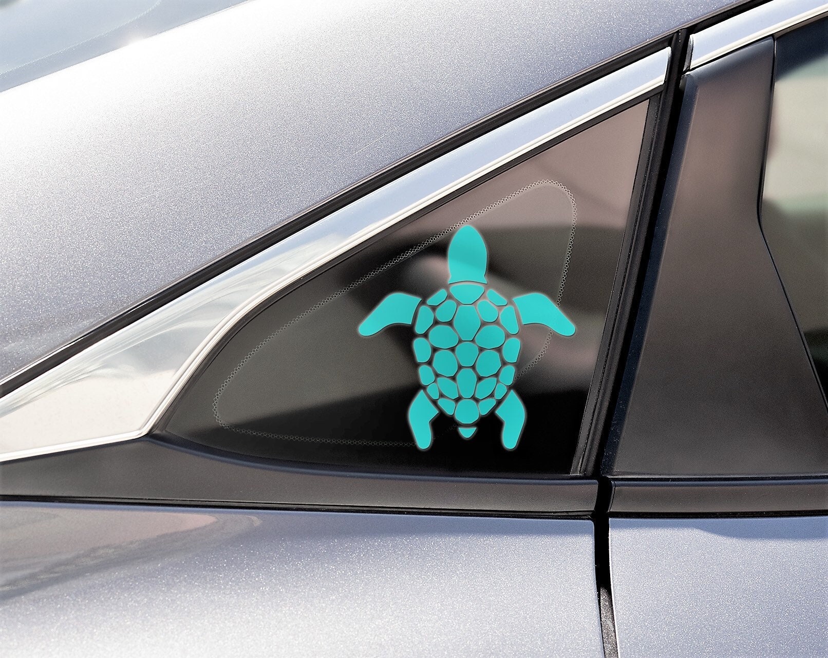 Sea Turtle Car Sticker/window Decal/bumper Sticker/window Sticker ...