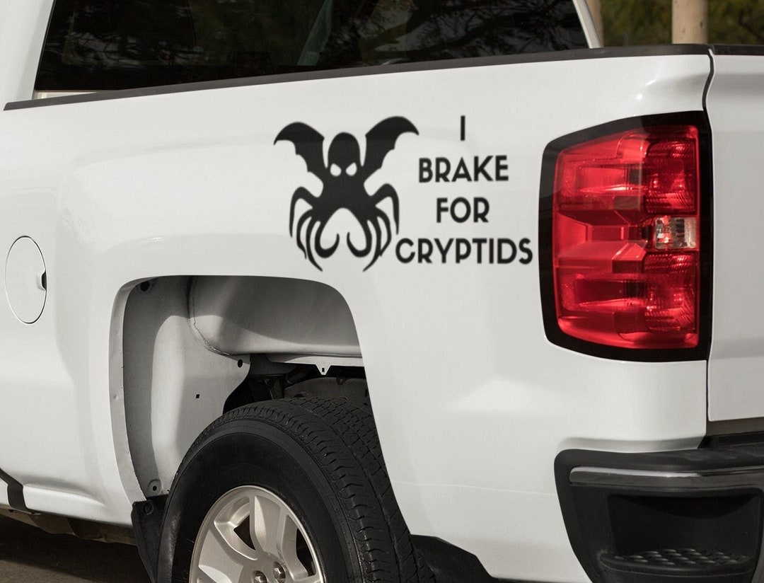 I Brake for Cthulhu Decal | Call of Cthulhu | Cryptid Creature | Window ...