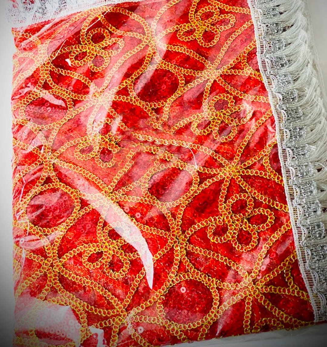 Orisha Shango Altar Scarf-panuelo De Altar De Orishas Chango - Etsy