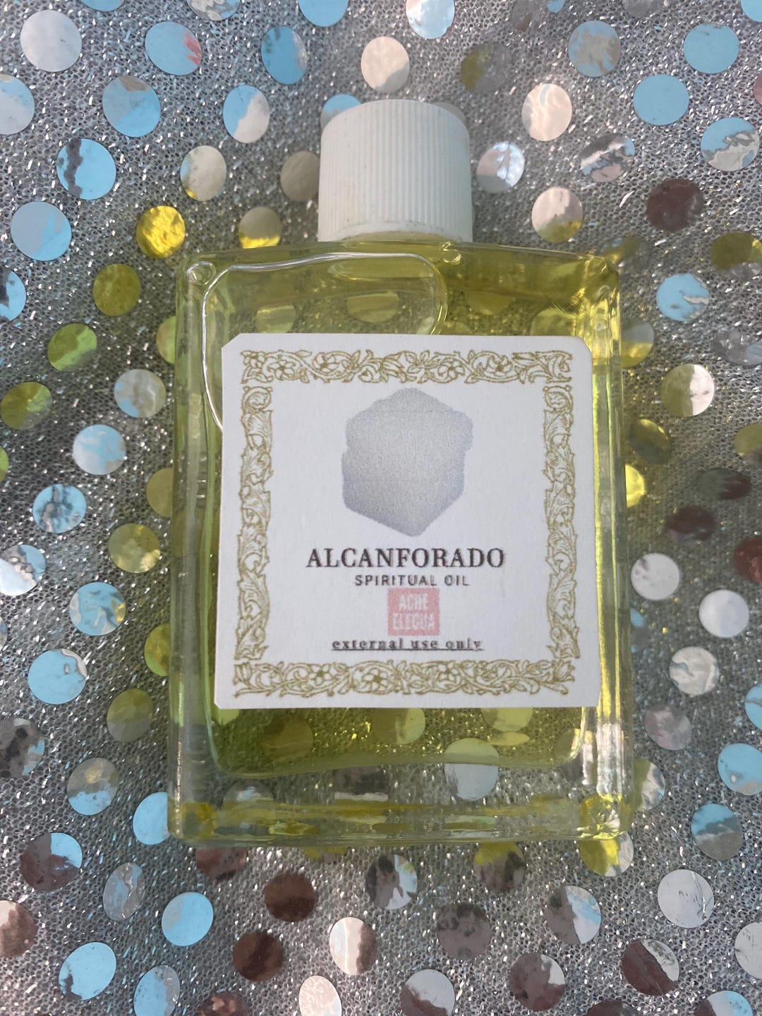 Camphorated Spiritual Oil/aceite Espiritual De Alcanforado - Etsy