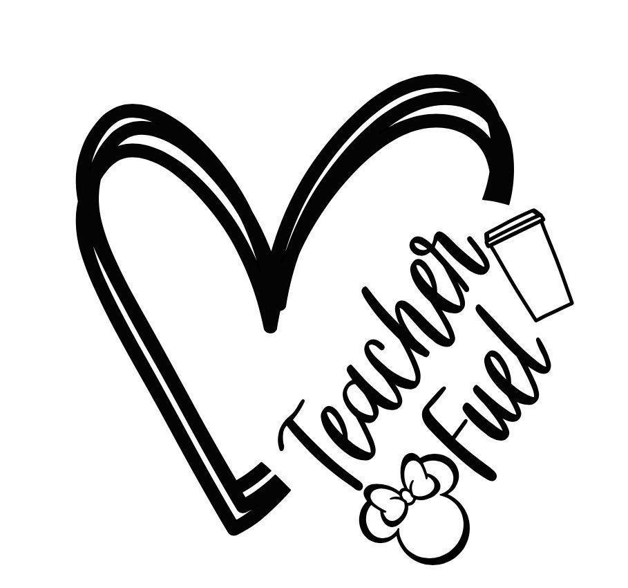 Teacher Fuel SVG - Etsy