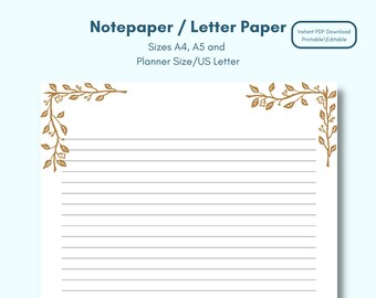 Letter Paper Design Templates