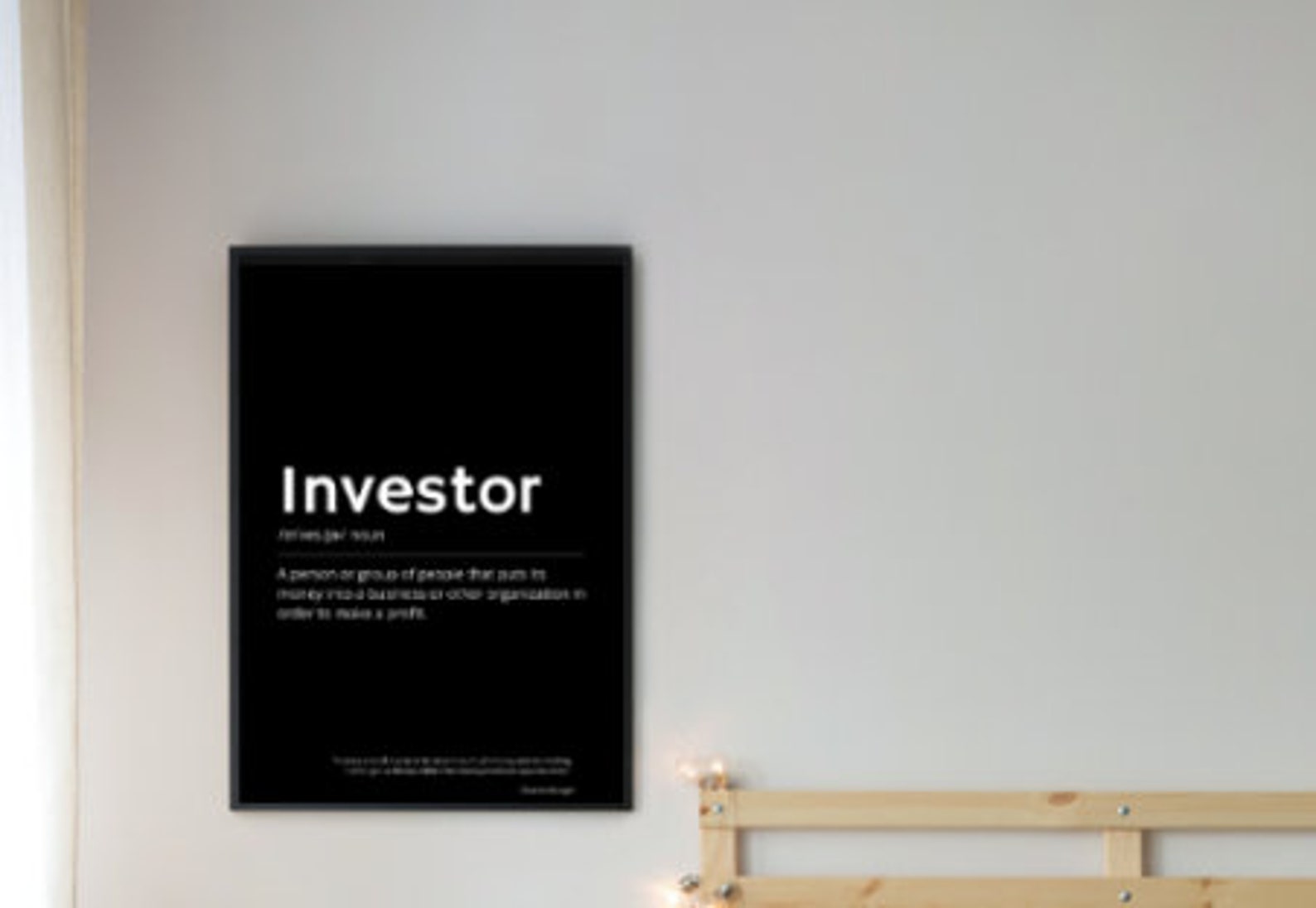 INVESTORS POSTER - Etsy