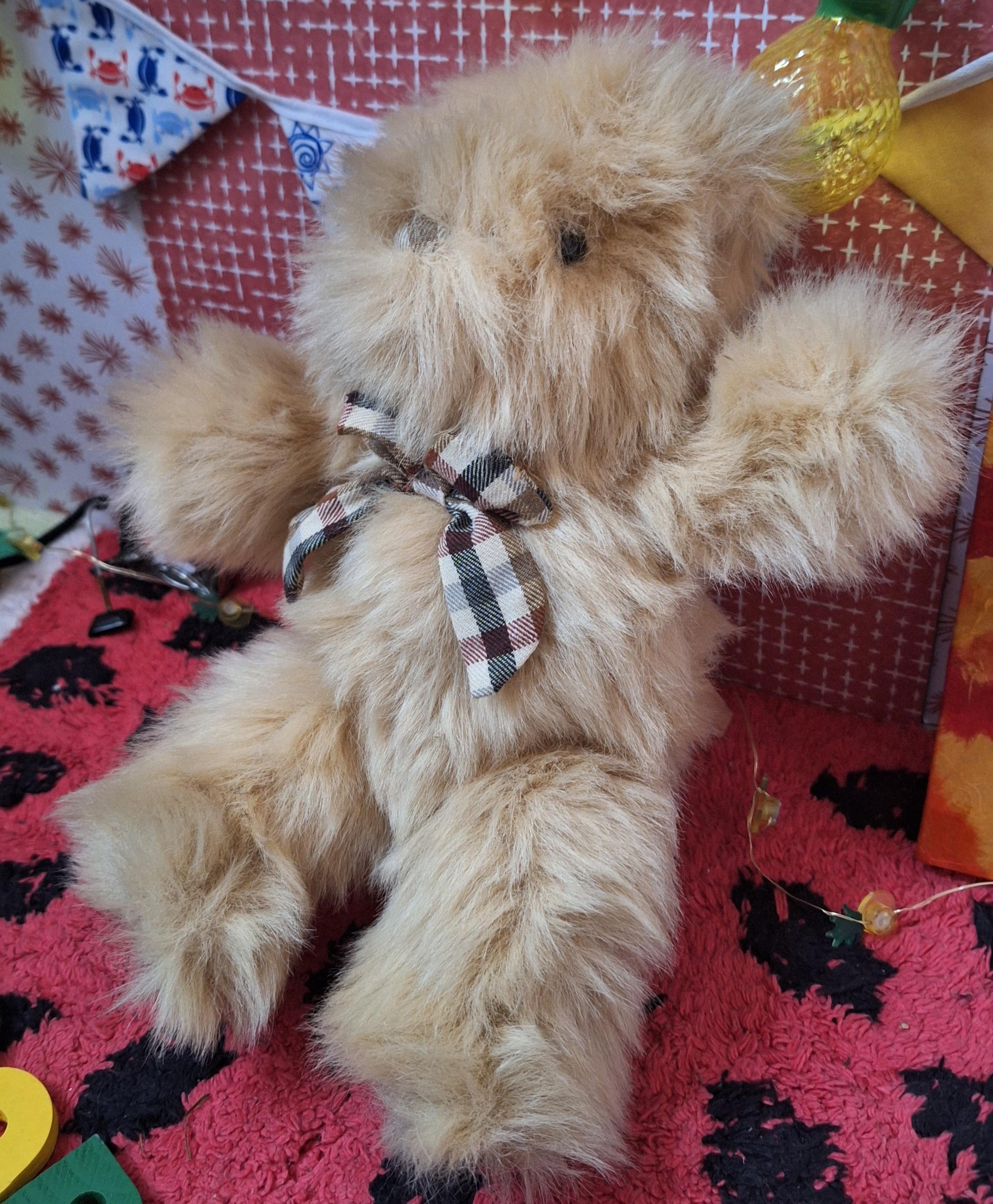 Extremely Fluffy Teddy Bear for Adoption - Etsy