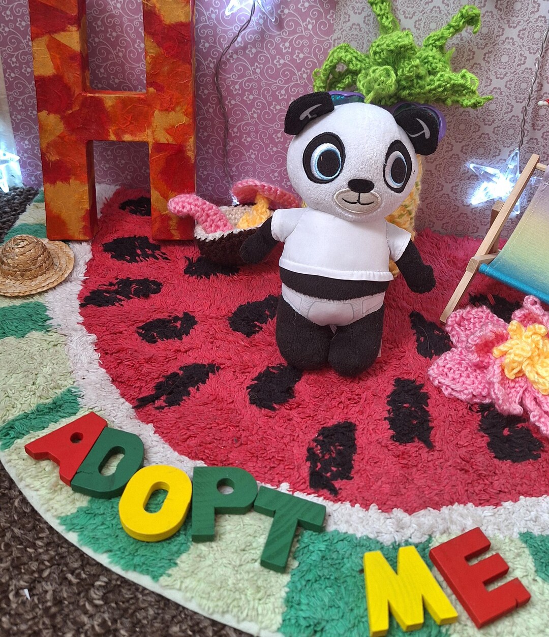 Pando Panda From Bing for Adoption - Etsy