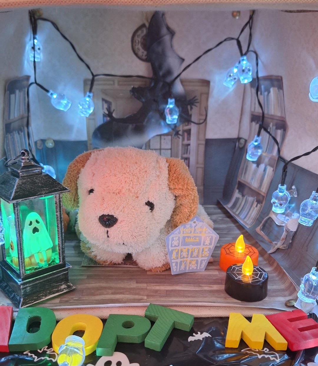 Round Cute Puppy Dog Plushie for Adoption - Etsy