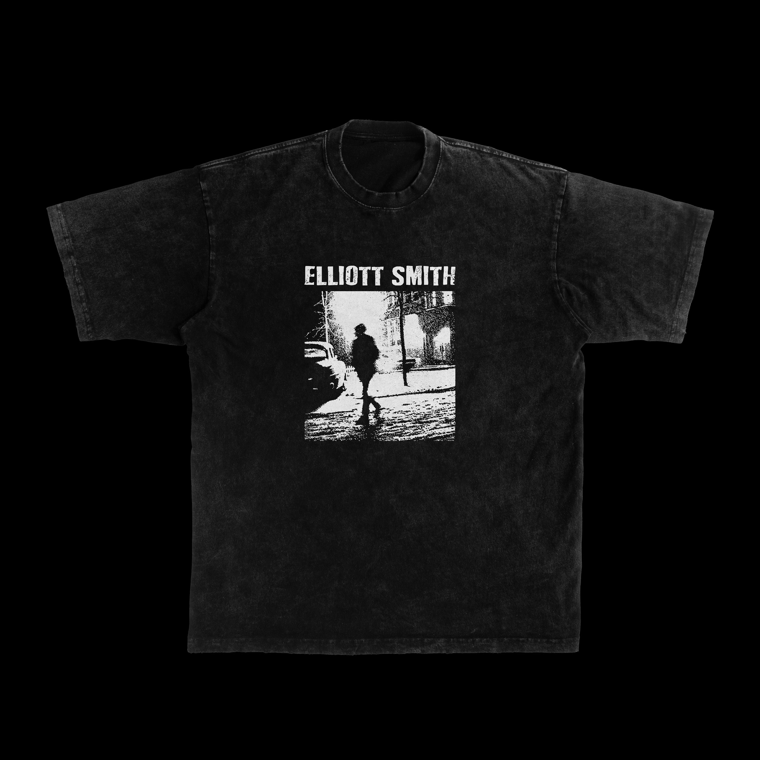 Elliott Smith Shirt Heavy Cotton Unisex Acid Wash T-shirt - Etsy