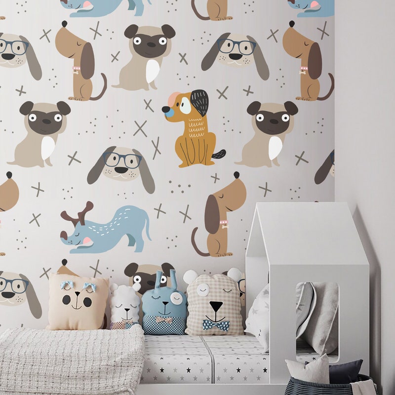 Dogs Wall Decals - Etsy