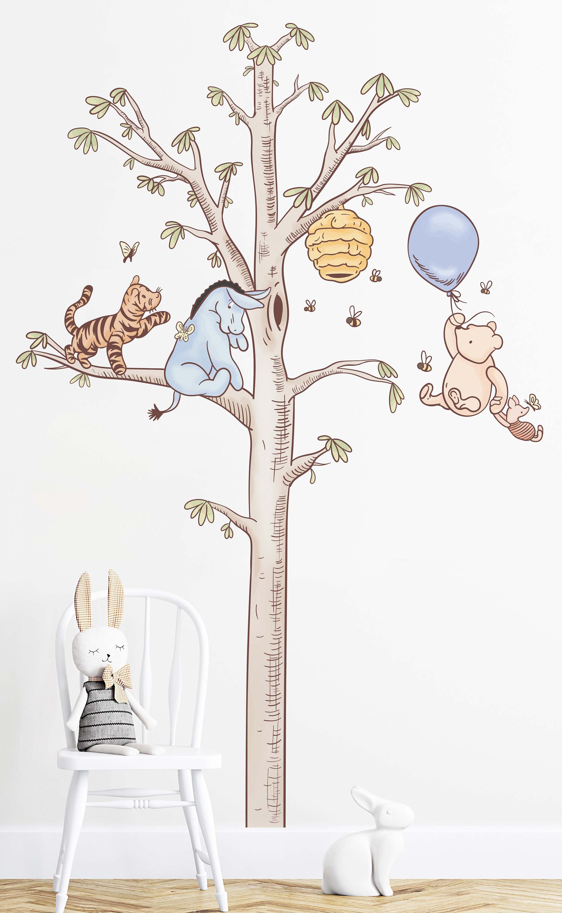 Classic Winnie The Pooh Wall Decals Winnie The Pooh Classic Wall