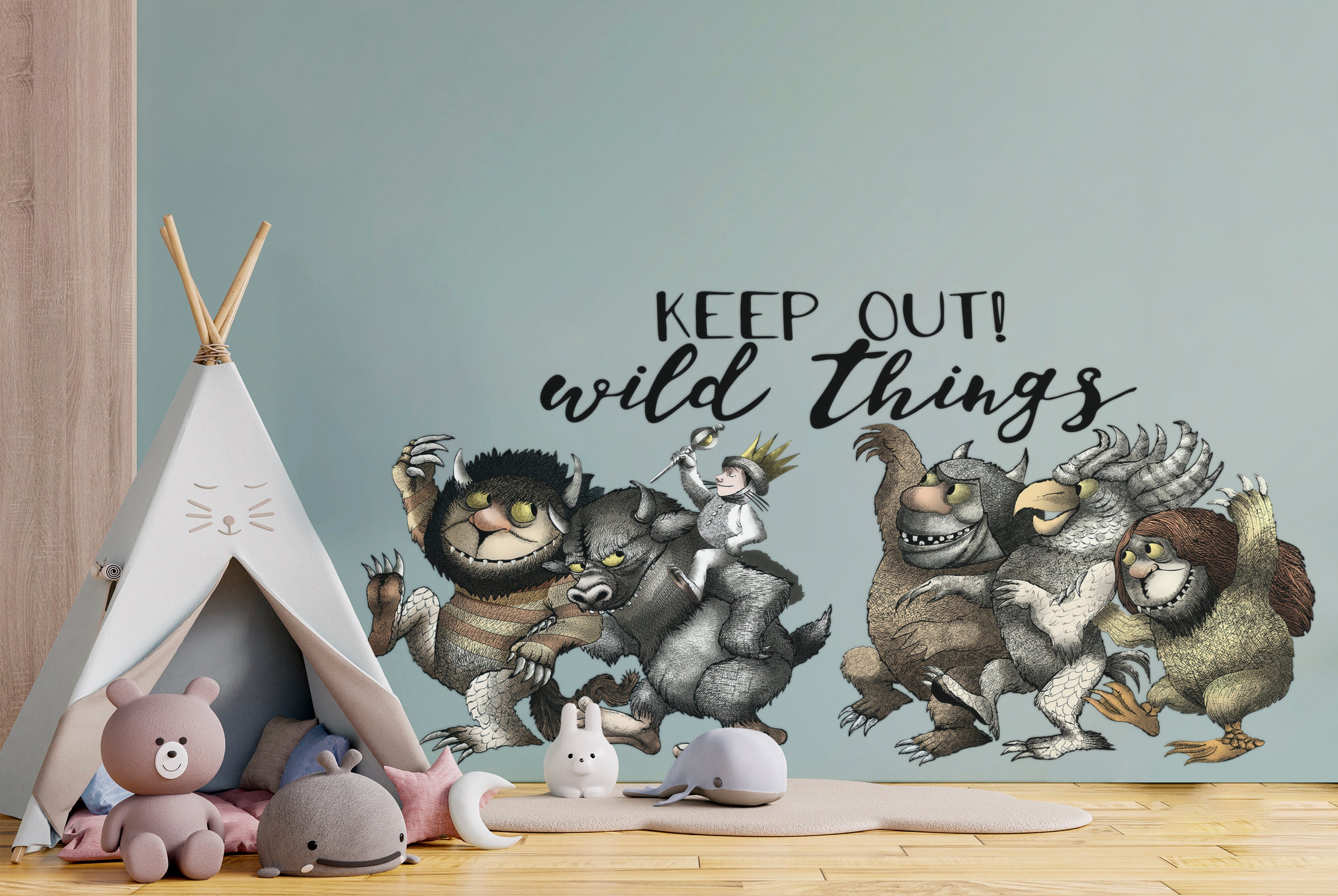 Where The Wild Things Are Tree Decals