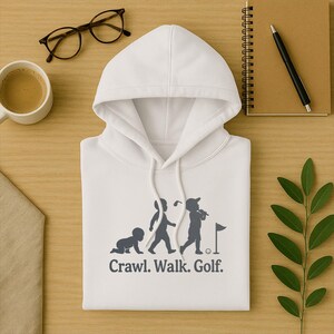Crawl Walk Golf SVG | Kids Golf Progression Silhouette | Baby to Golfer ...