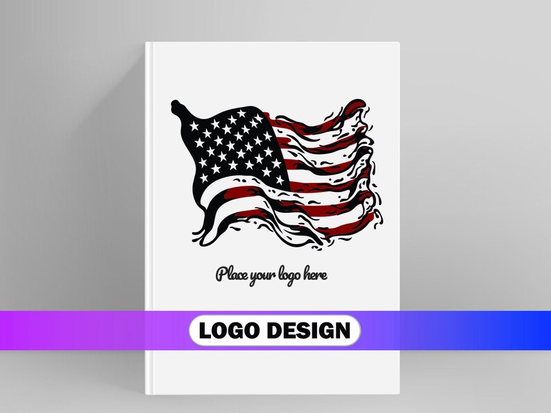 American Flag Waving silhouette SVG Cut File EPS DXF Cricut Decal ...