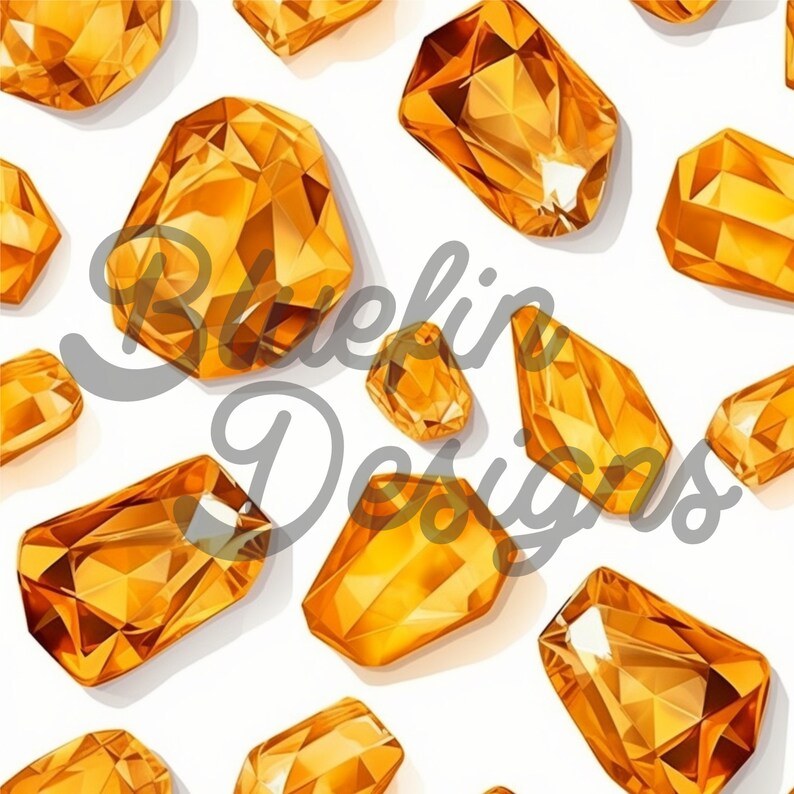 Birthstones Vol. 1 SEAMLESS - Digital Paper - Backgrounds - Sublimation ...