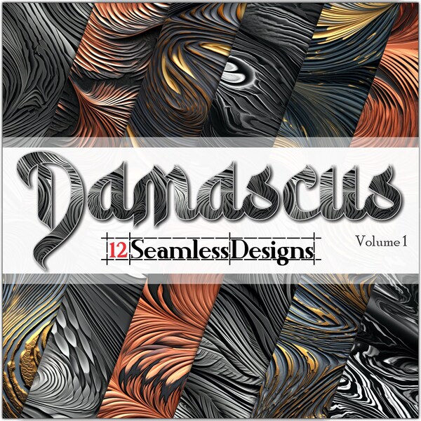 Damascus Steel Pattern Svg - Etsy