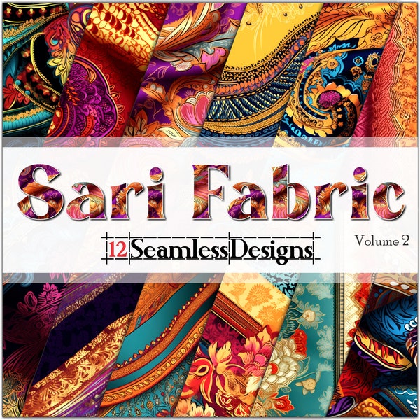 Sari Fabric - Etsy