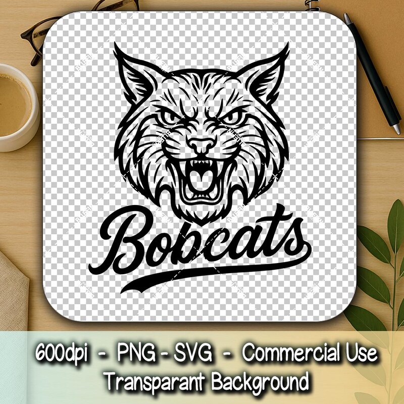 Bobcat Svg - Etsy