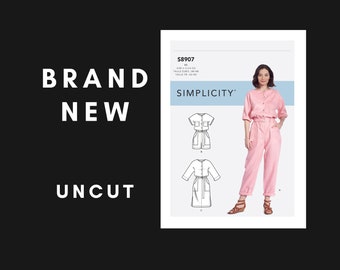 Simplicity Sewing Pattern S8907 Misses' Jumpsuit, Romper, Dresses, and ...