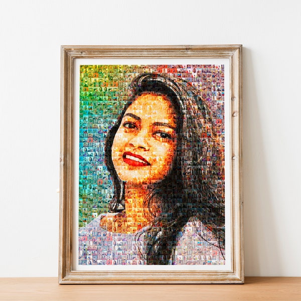 Mosaic Print - Etsy