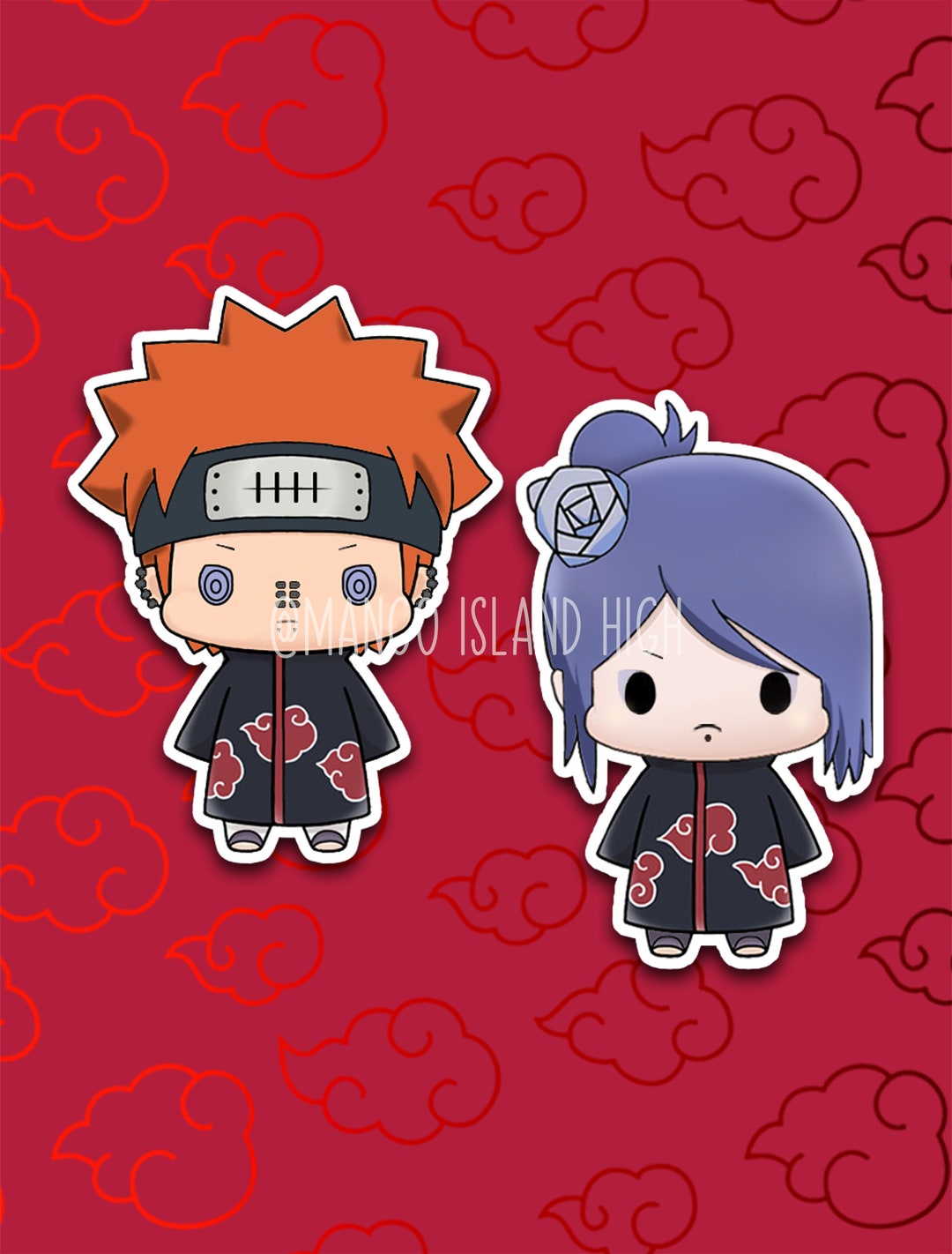 Chibi Iron Ninja & Paper Ninja Daybreak Sticker Collection - Etsy