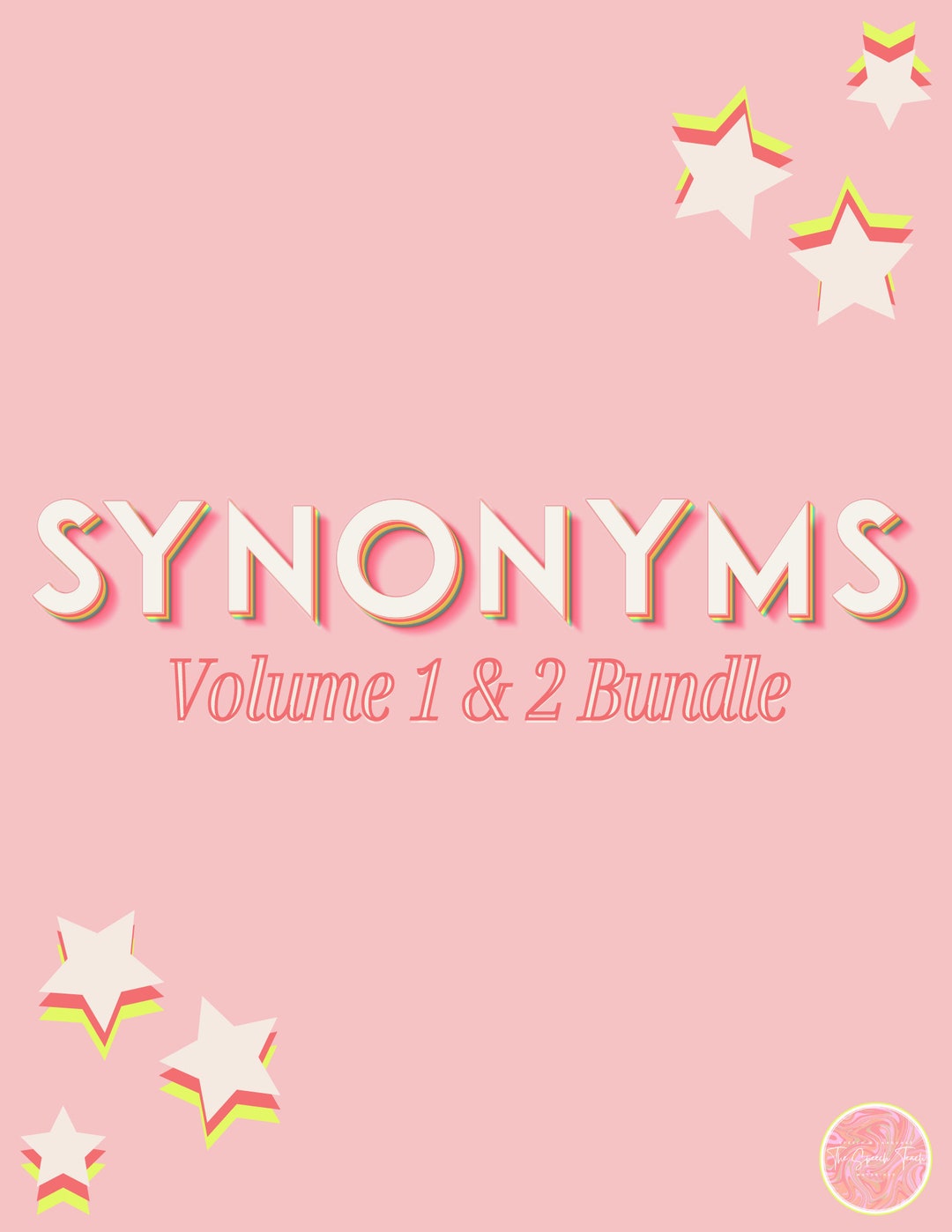 Synonyms Bundle-printable Flashcards - Etsy