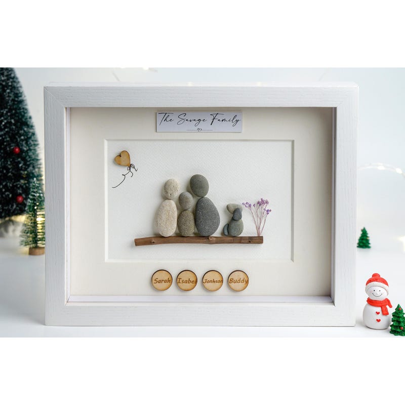 Pebble Art Family - Etsy