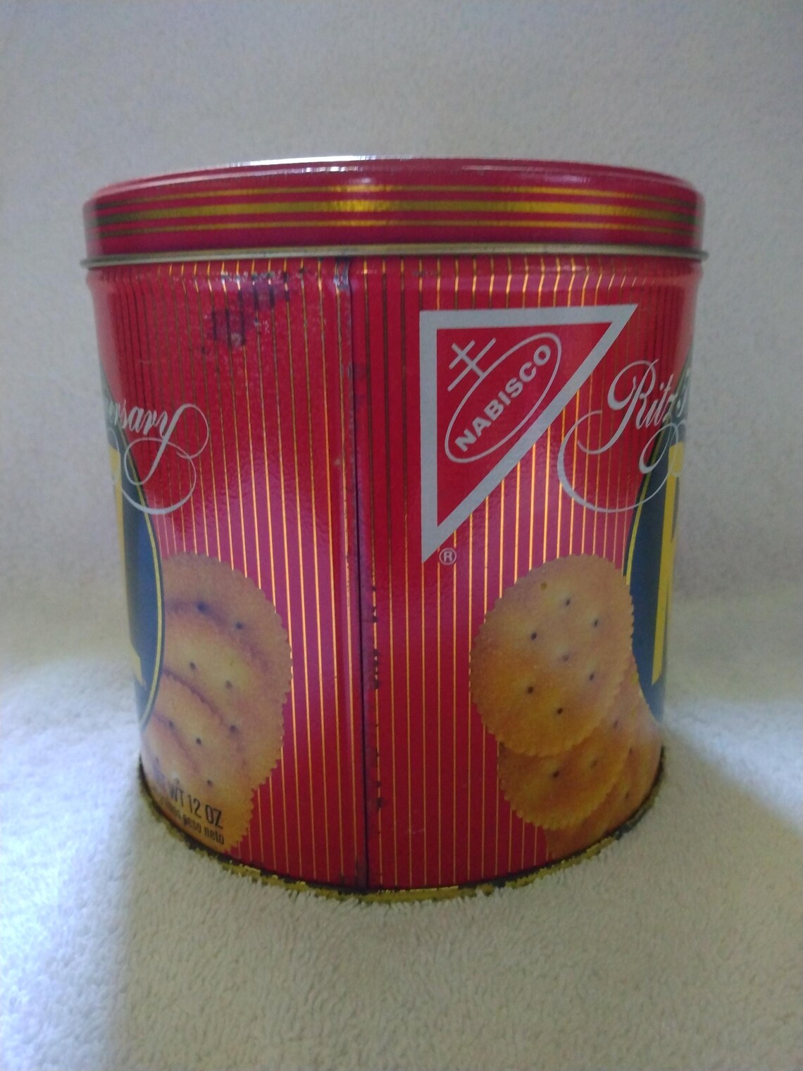 Vintage Ritz Crackers 50th Anniversary Collectible Tin (empty) - Etsy
