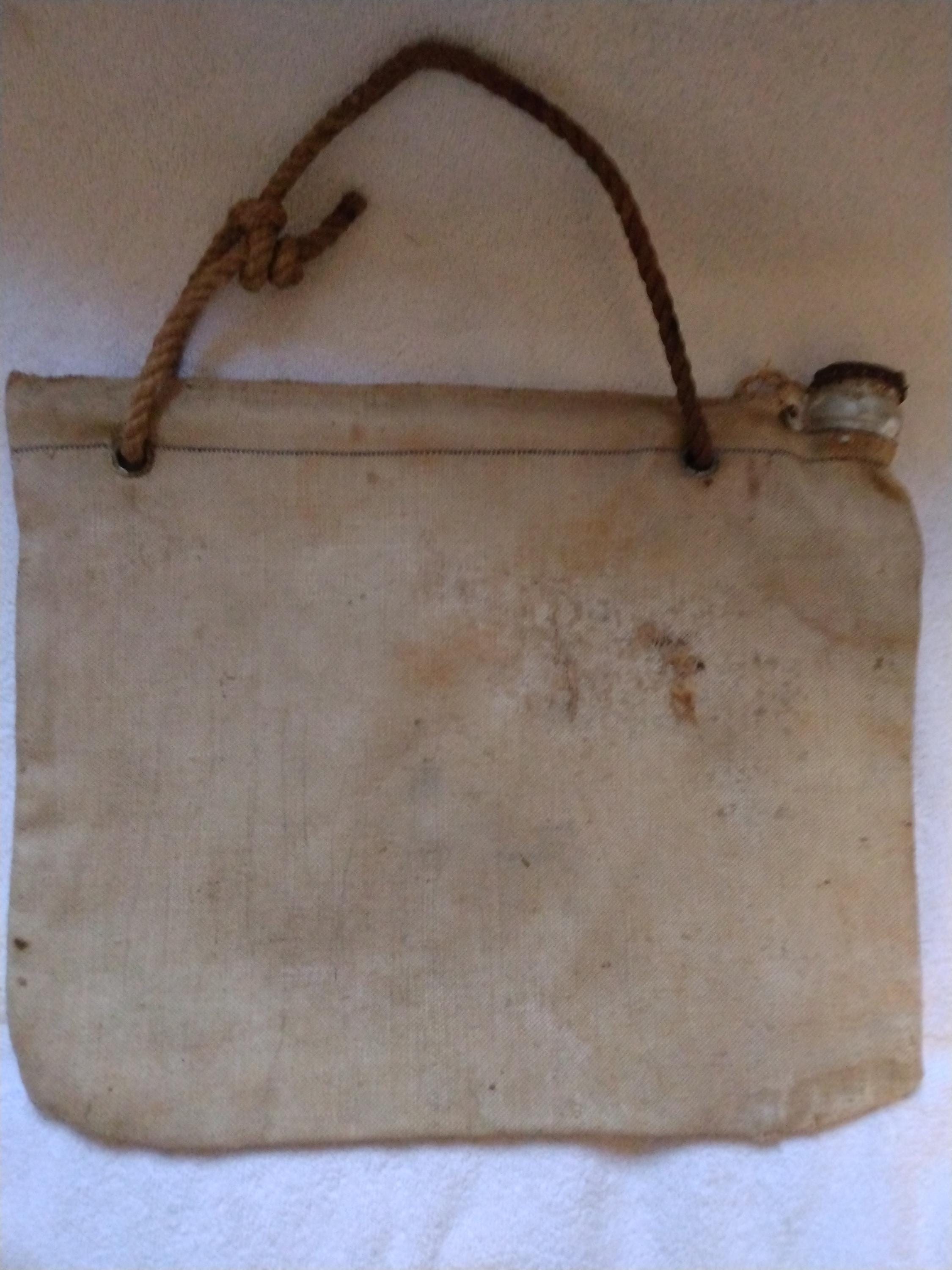 Vintage Desert Brand Canvas Water Bag - Etsy