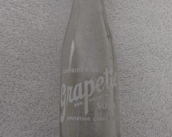 1947 Grapette Grape Soda Bottle 6 Ounce Kansas City Missouri - Etsy