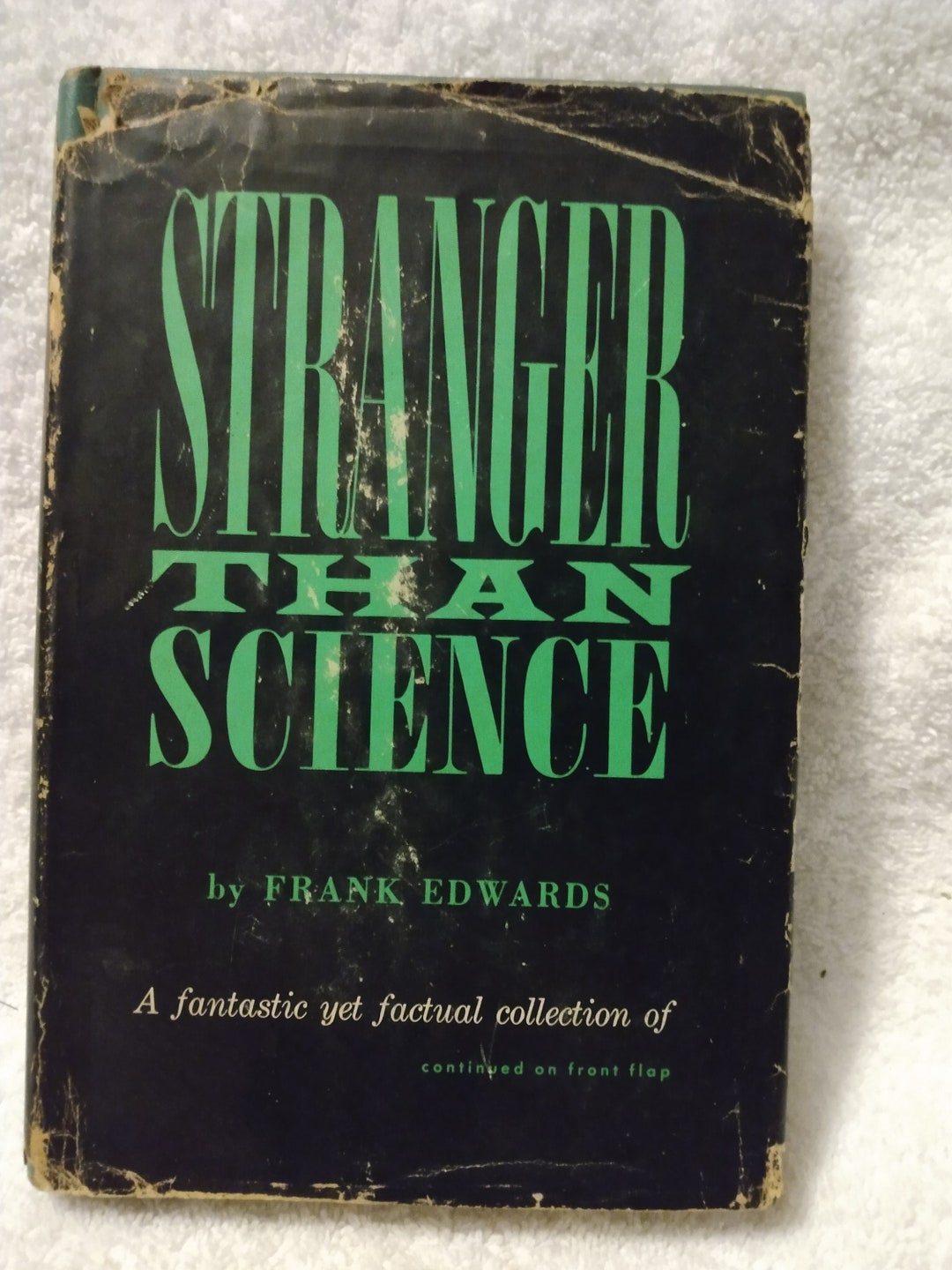 Vintage Stranger Than Science by Frank Edwards Hardback - Etsy