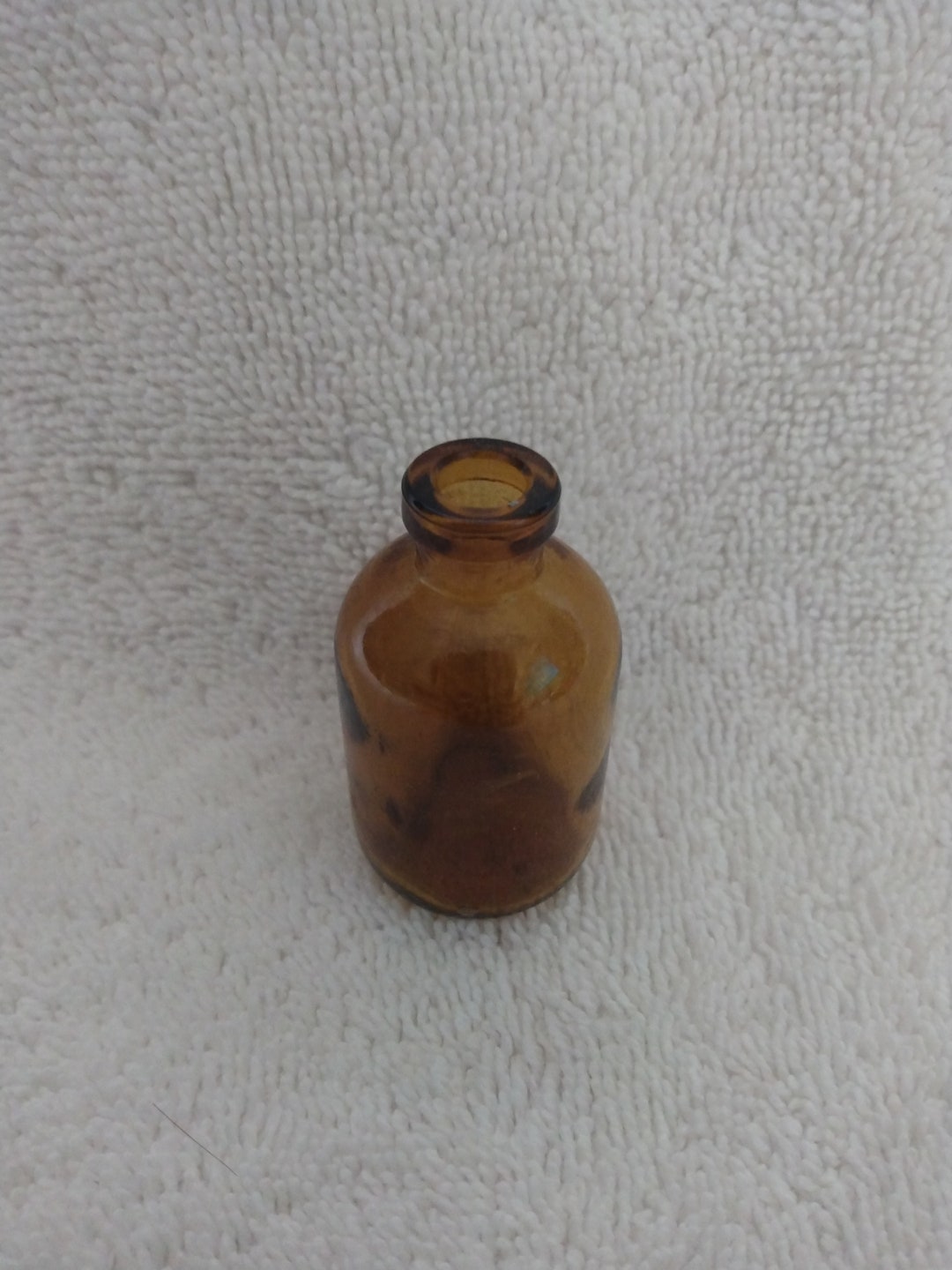 Vintage Miniature CW Company Amber-brown Bottle - Etsy