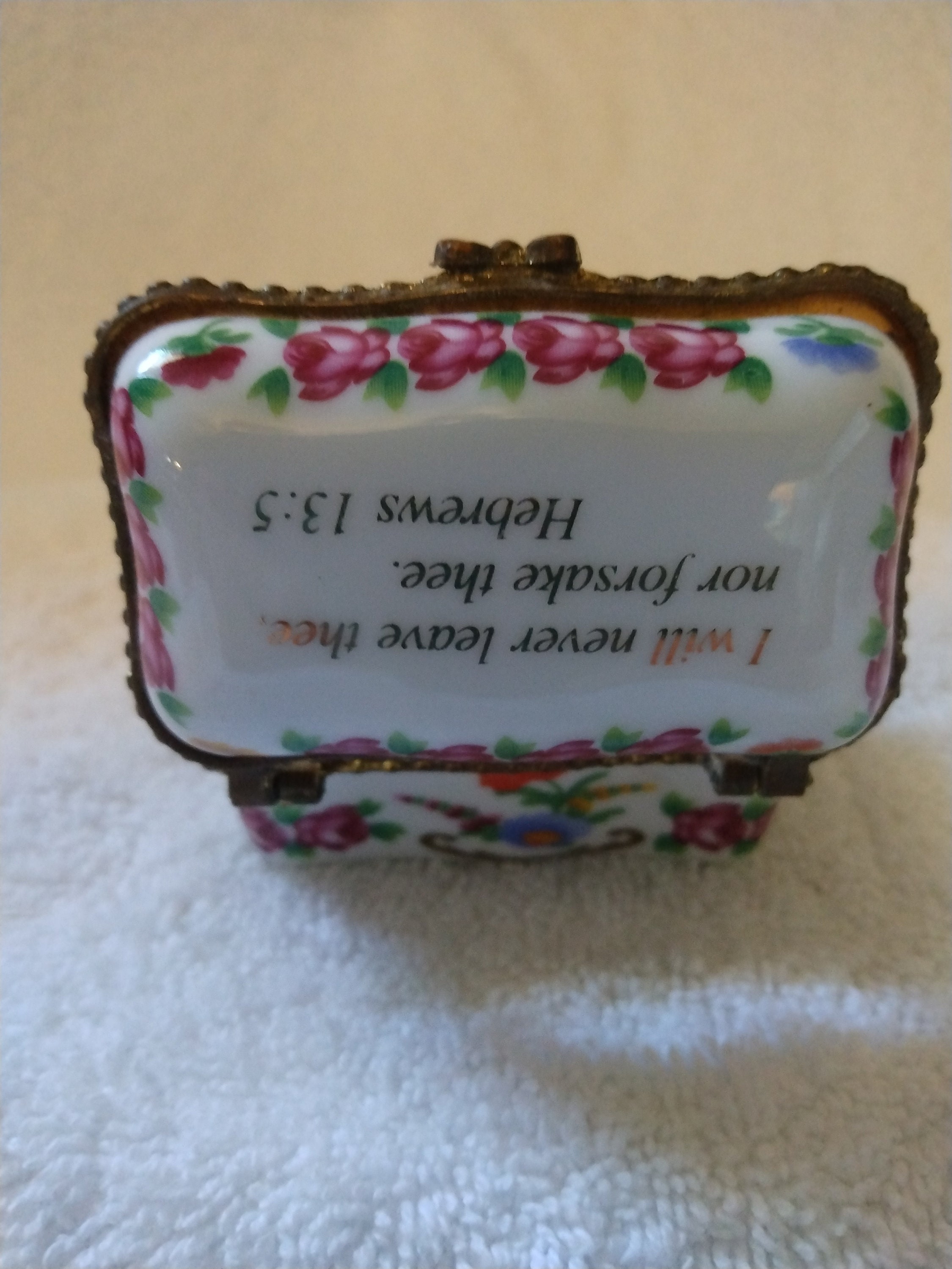 Vintage Imperial Porcelain Trinket Box - Etsy