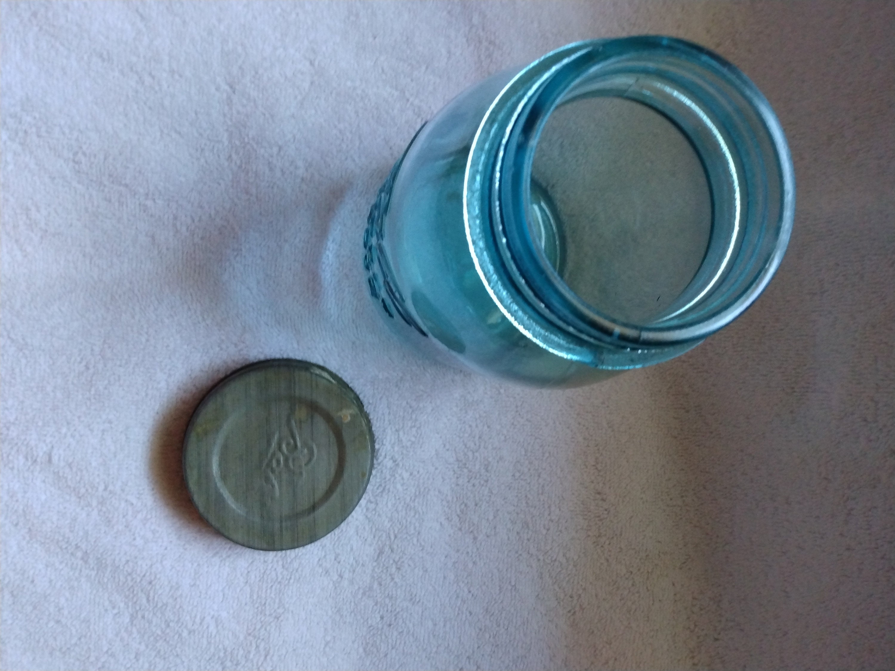 Vintage Ball Perfect Mason Quart Jar (green) - Etsy