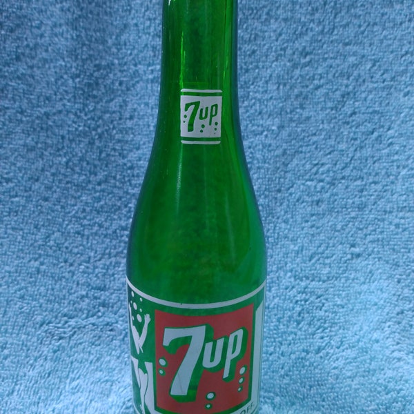 Vintage 7 up Bottle - Etsy