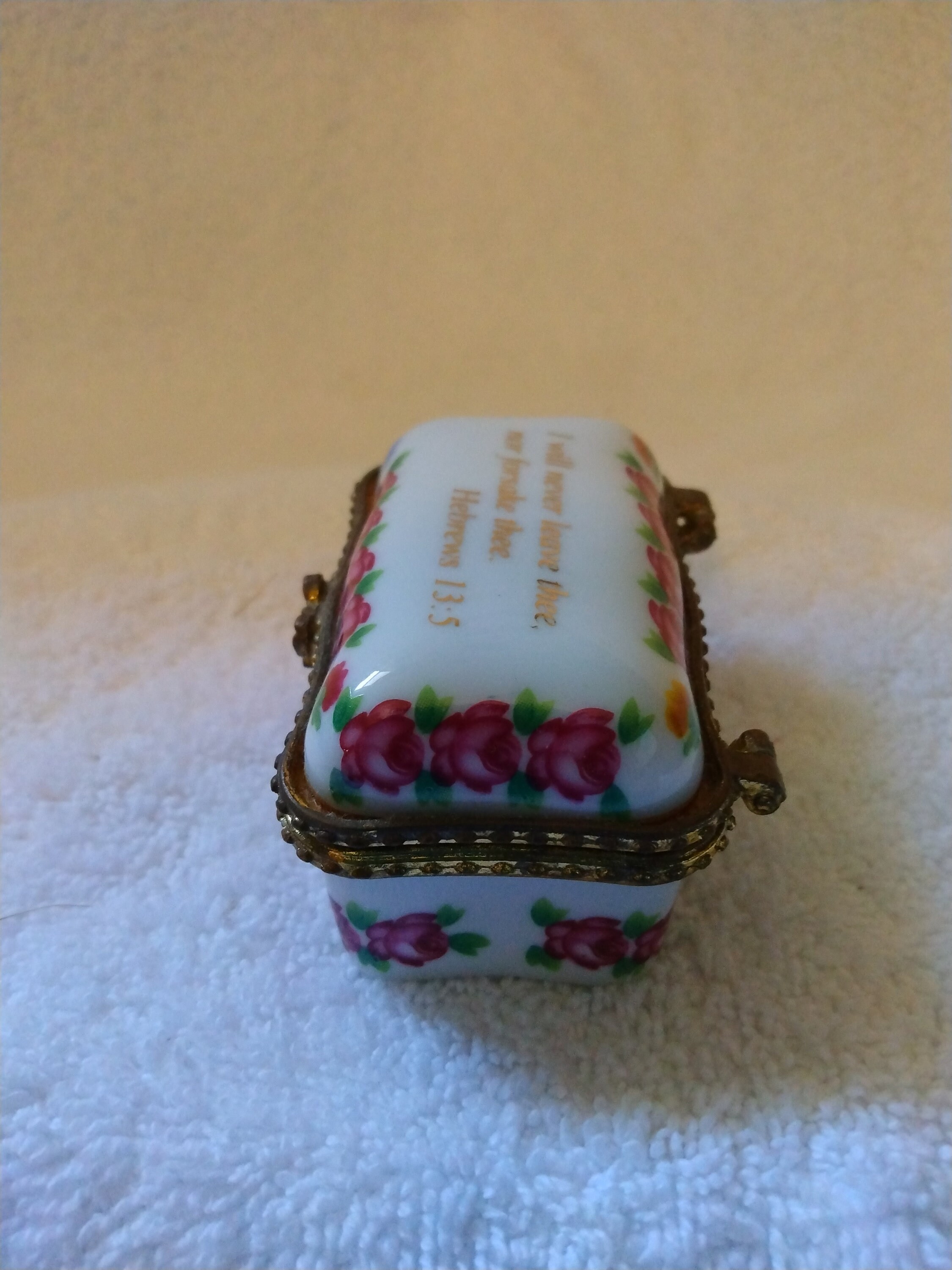 Vintage Imperial Porcelain Trinket Box - Etsy
