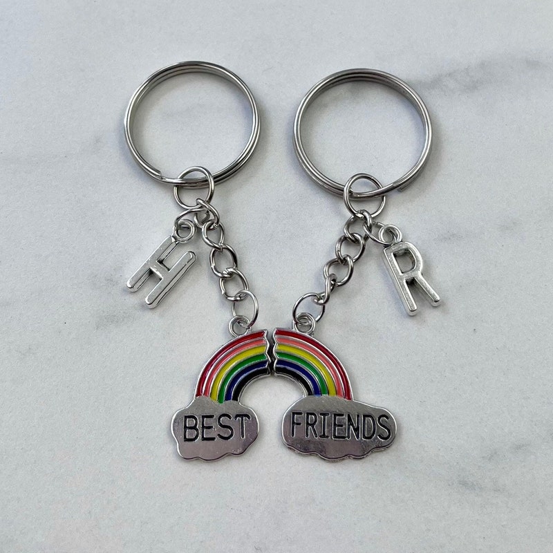 Best Friend Keychain - Etsy