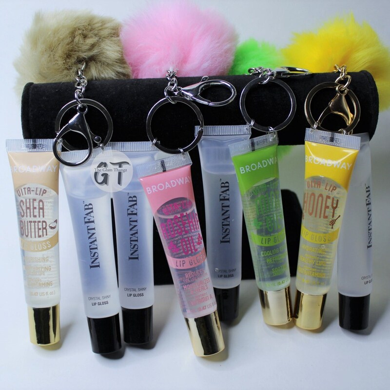 Lip Gloss Holder Keychain - Etsy