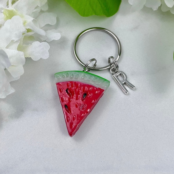 Watermelon Keychain - Etsy