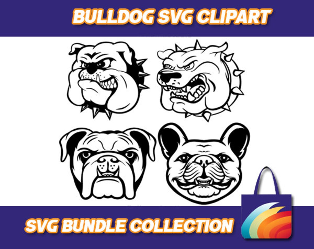 Bulldog SVG, Bulldog PNG Bulldogs Svg, English Bulldog Svg & Png, Dog ...