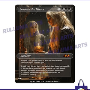 Beseech the Mirror MTG Proxy Card Magic the Gathering Playtest ...