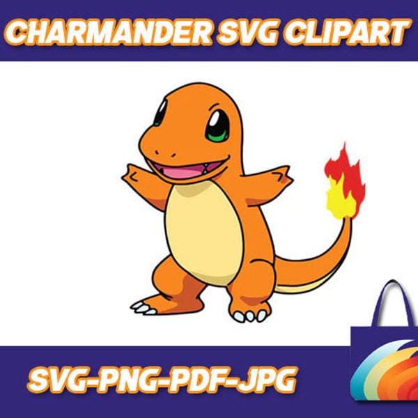 Charmander Svg - Etsy
