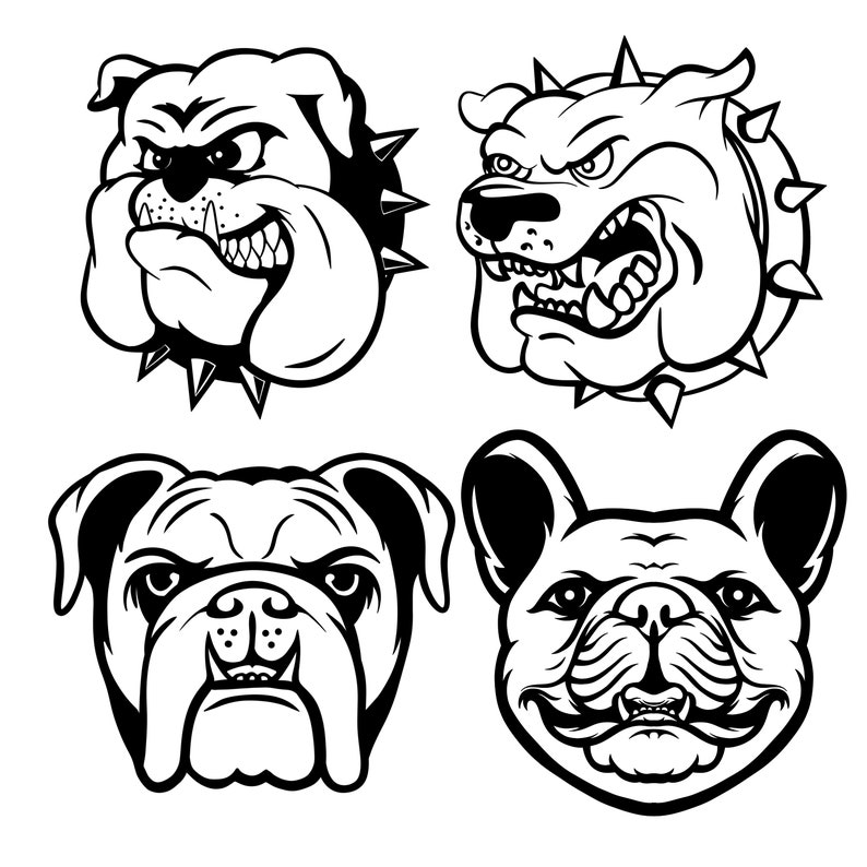 Bulldog SVG, Bulldog PNG Bulldogs Svg, English Bulldog Svg & Png, Dog ...