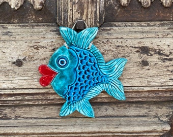 Fish Wall Pottery - Etsy