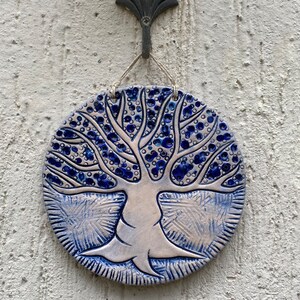 Ceramic Tree of Life Handmade Clay Ceramic Wall Art - Etsy