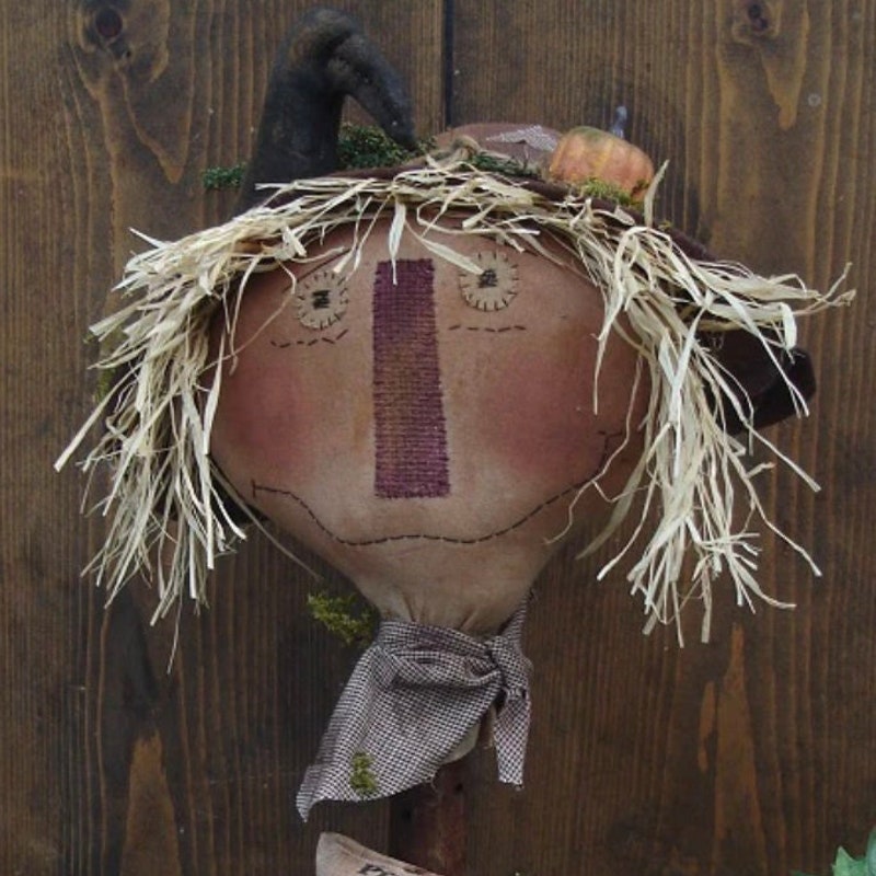 Primitive Scarecrow Doll - Etsy