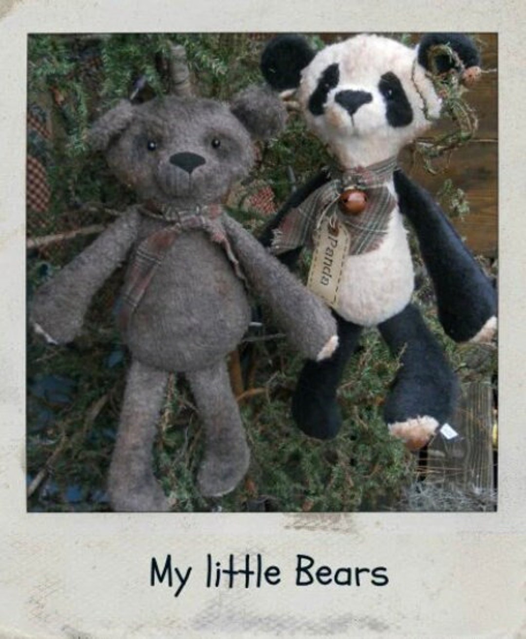 Little Bears - Instant Download - PDF - E Pattern - Doll Folkart ...