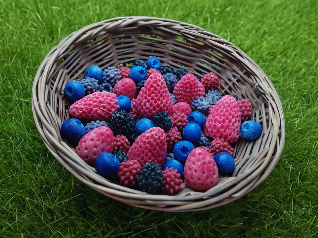 Berry Patch Wax Melts 100% Soy Blueberry Strawberry Blackberry ...