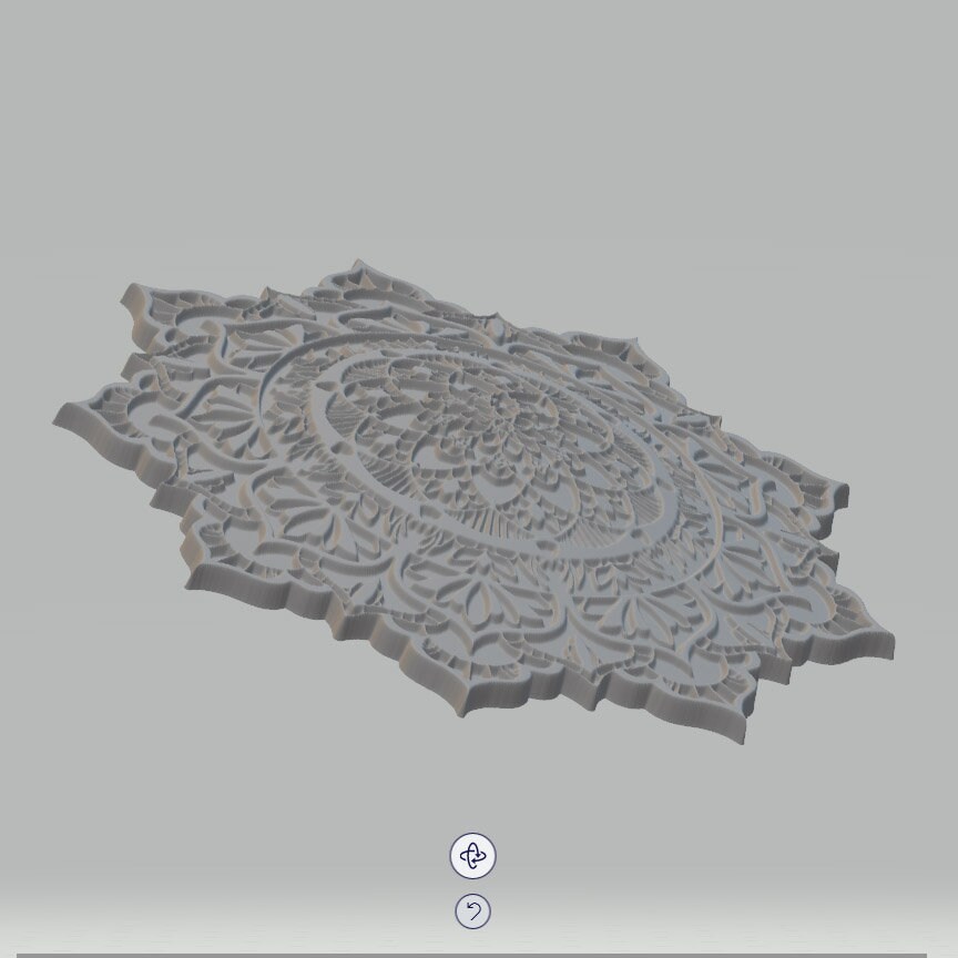 Mandala 3D Print File STL 4 Designs - Beautiful Sacred Geometry for ...
